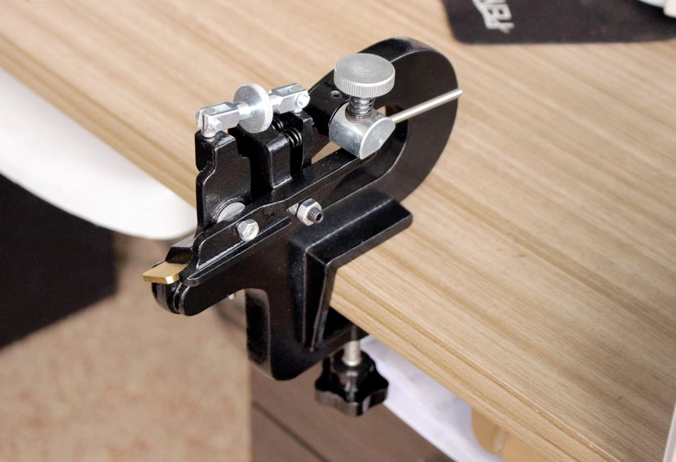 Leather Craft Edge Peeling Machine, Leather Splitter Skiver Paring Tool ...