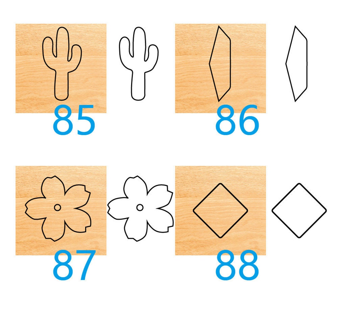 Cactus Shape Leather Cutting Die,flower Shape Custom Size Leather Punch ...