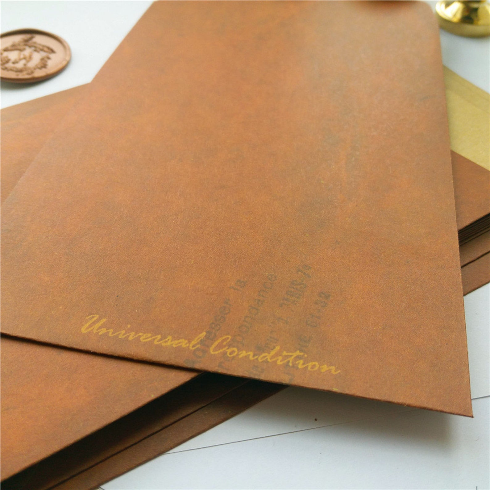 100 PCS Envelopes Set Vintage Style Gift Card Envelopes Mini - Etsy