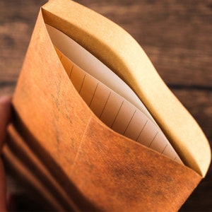 100 PCS Envelopes Set, Vintage Style Gift Card Envelopes, Mini Coin ...