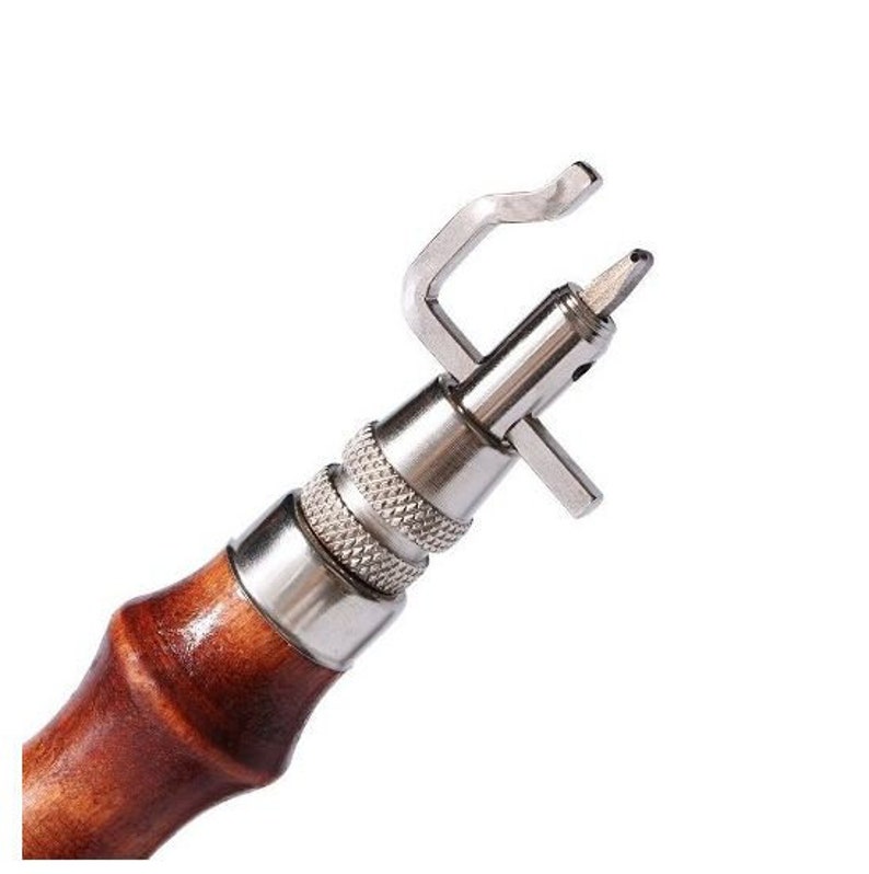 5 in 1 Adjustable Leather Edge Stitching Groover Set 3 Replace Edge ...