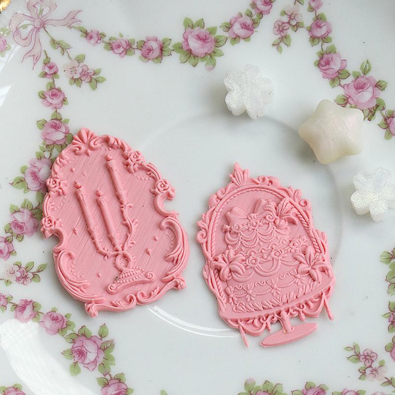 Cake and Candles Wax Seal Stamp, Candlestick Wax Seal Stamp Gift ...