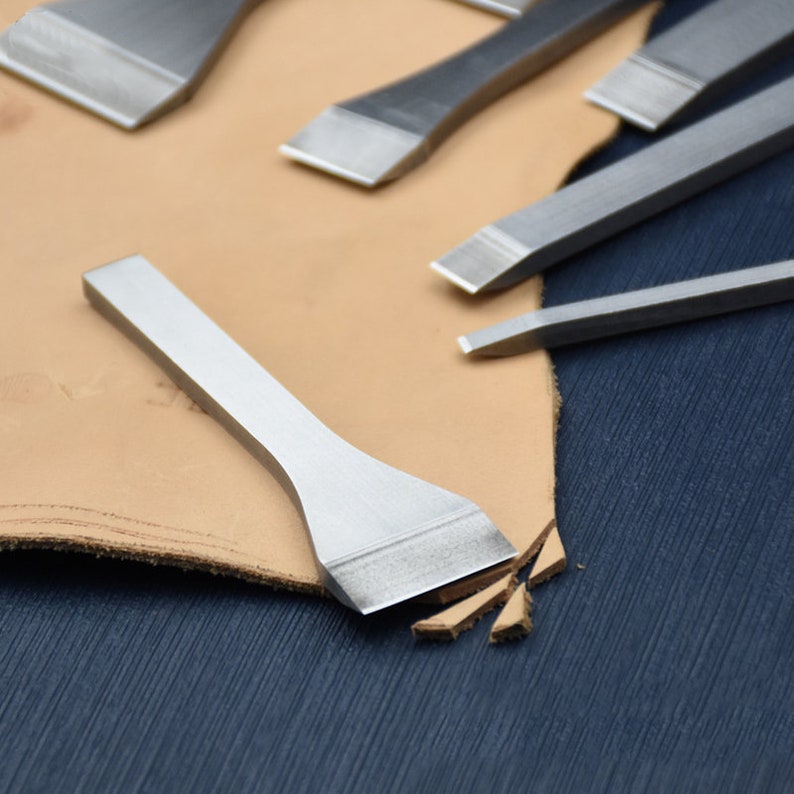 Straight Line Punch Leather Tool,multiple Sizes Leather Cutter Punch ...