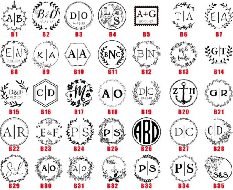 Fancy Letter Wax Seal Stampalphabets Sealing Wax Stampwax - Etsy