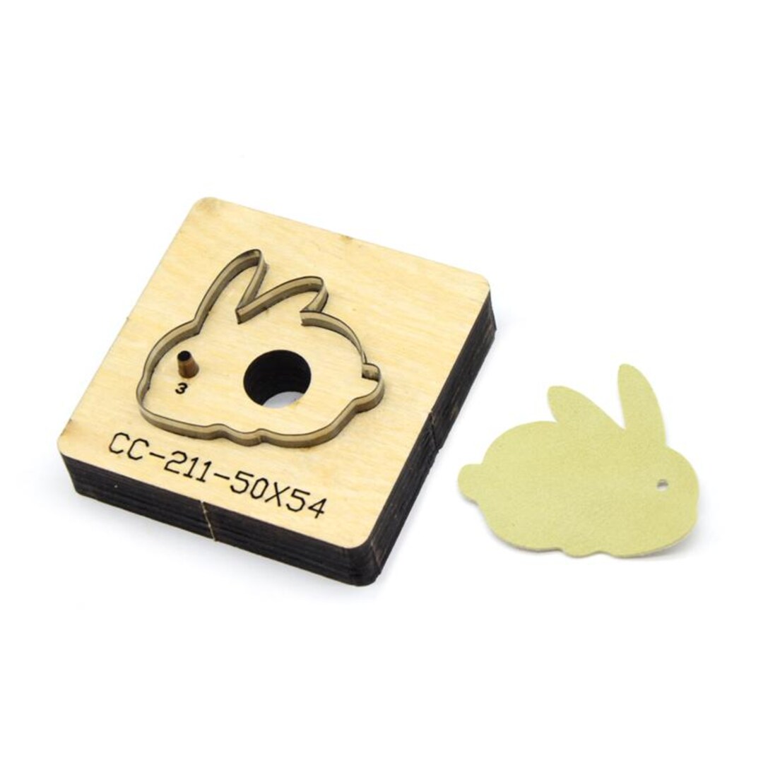 Rabbit Leather Cutting Die,custom Bunny Leather Punch Die Cut Mold ...