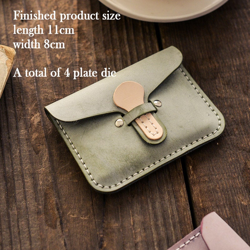 Custom Card Bag Leather Punch Die Setcoin Purse Leather - Etsy