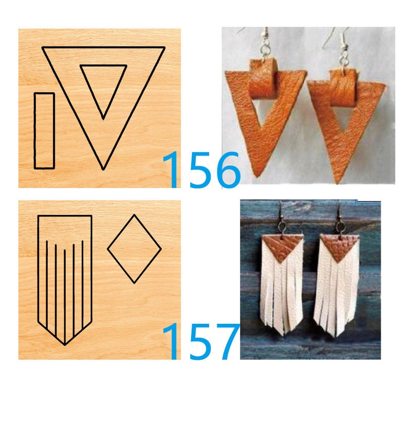 Earring Shape Custom Leather Cutting Die,leather Punch Die Cut Mold ...