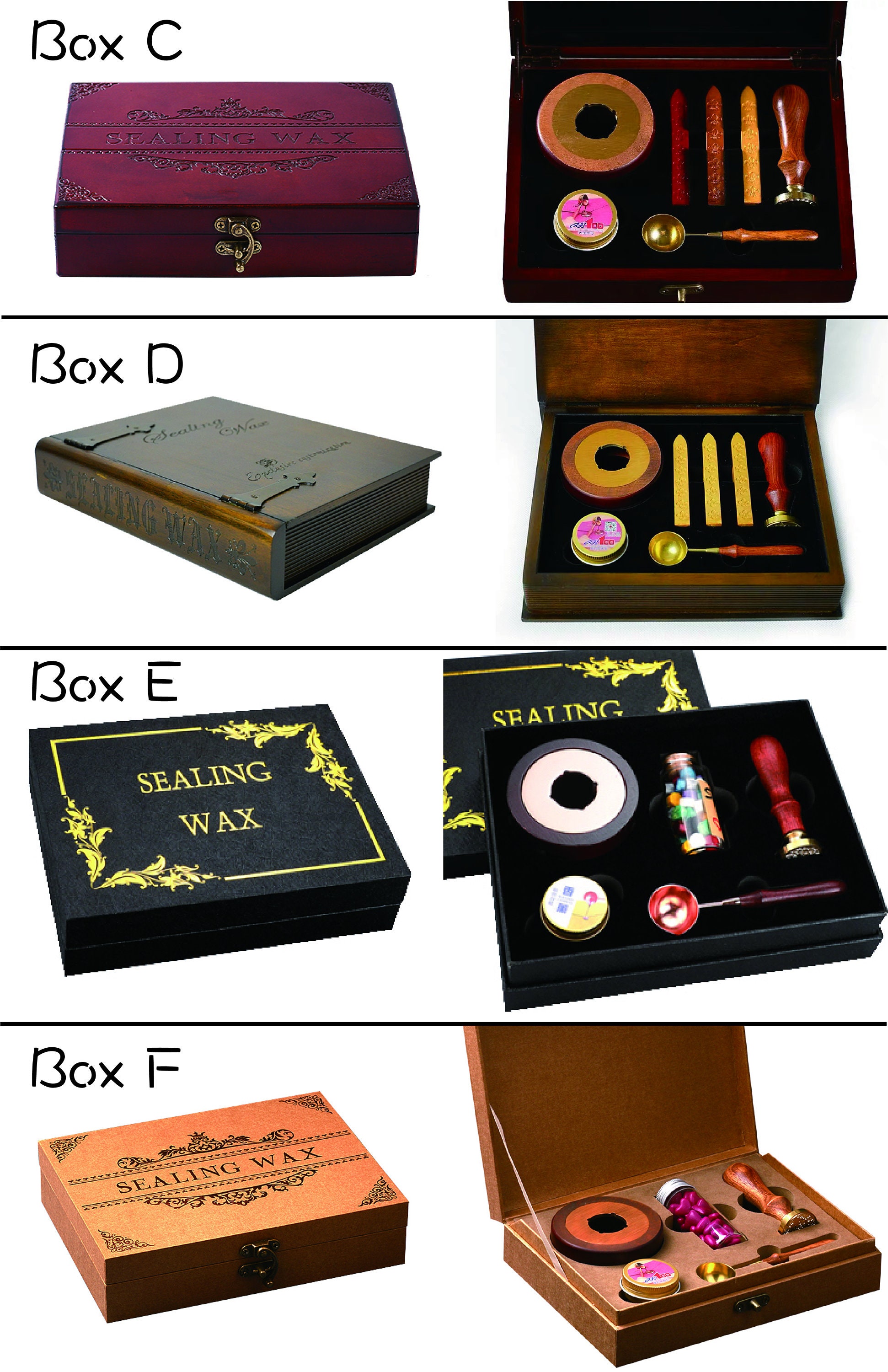 Animal Wax Seal Stamp Collectionwax Seal Stamp Gift Wrapping - Etsy