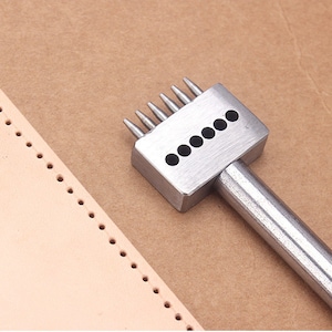 4/5/6/8mm Hole Punch,leather Stitching Prong Punch,round Circular Holes ...