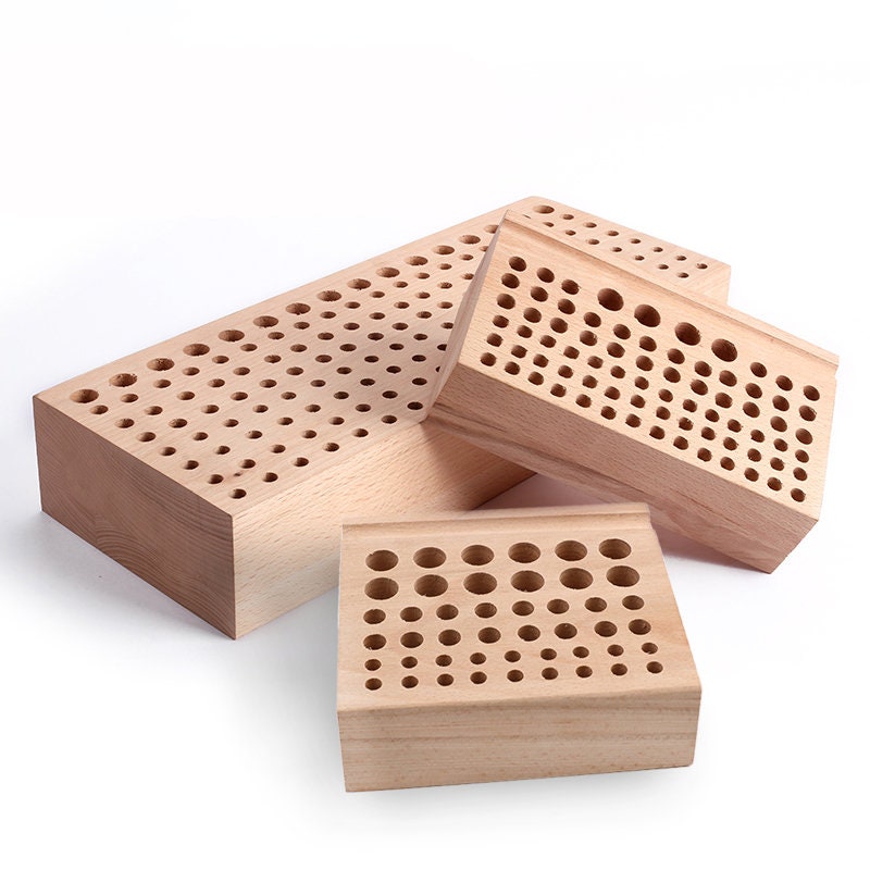 Leather Crafts Beech Tools Holderwooden Leather Tool Storage - Etsy