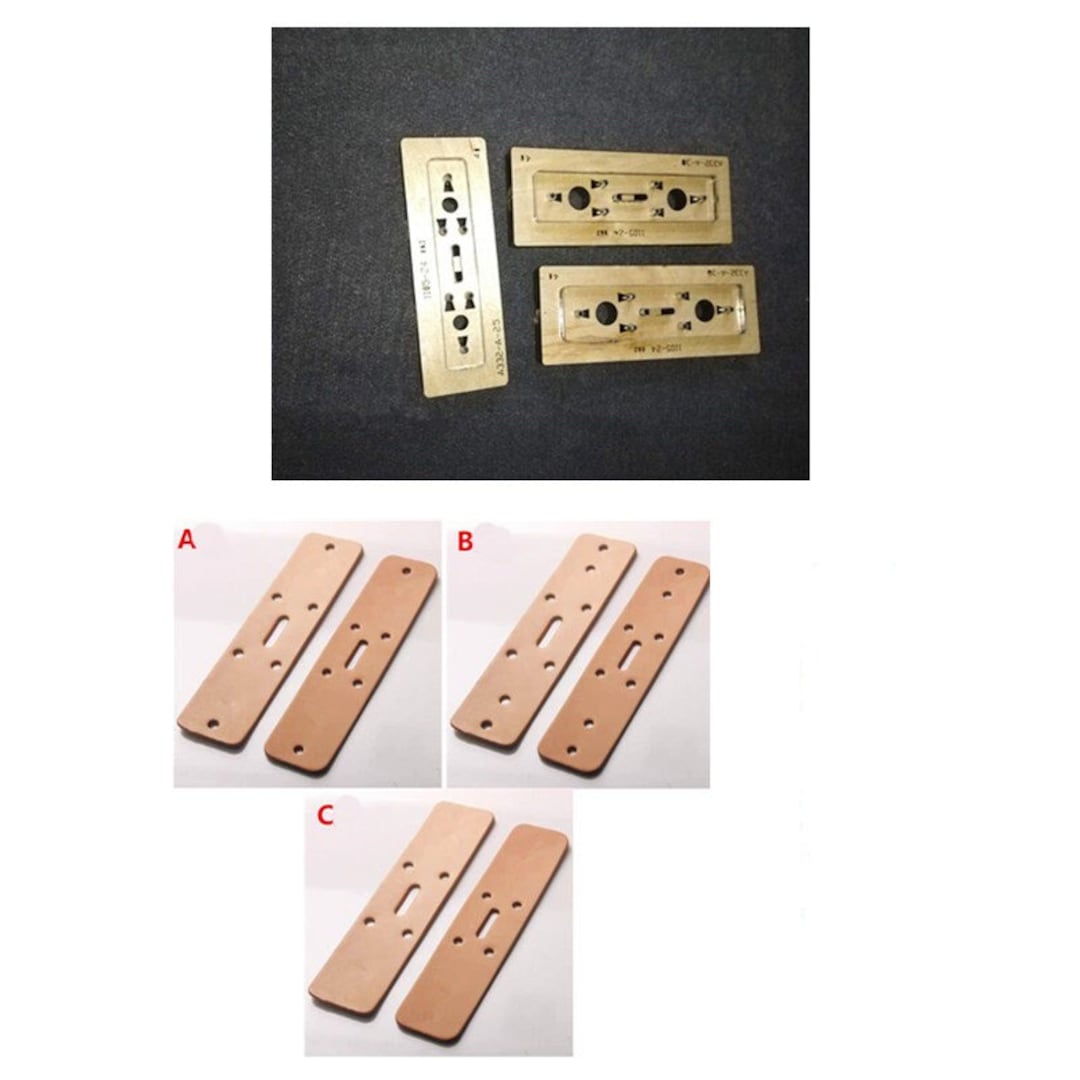 Belt Head Connecting Leather Cutting Die Cut Mold, Leather Punch Die ...