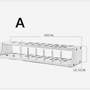 Leathercrafts Beech Tools Holder,wooden Leather Tool Storage Rack,tools ...