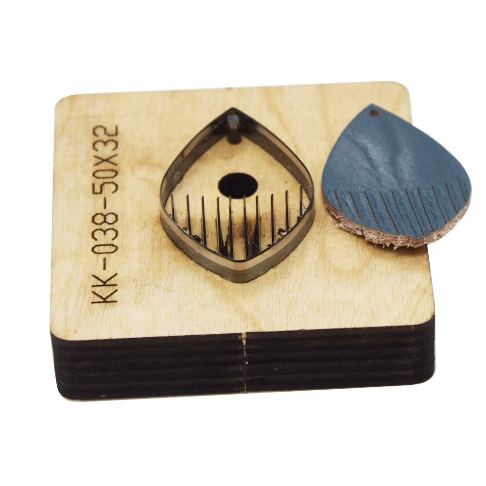 Custom Steel Rule Die Cutter Oval Tasselleather Punch Die Cut | Etsy