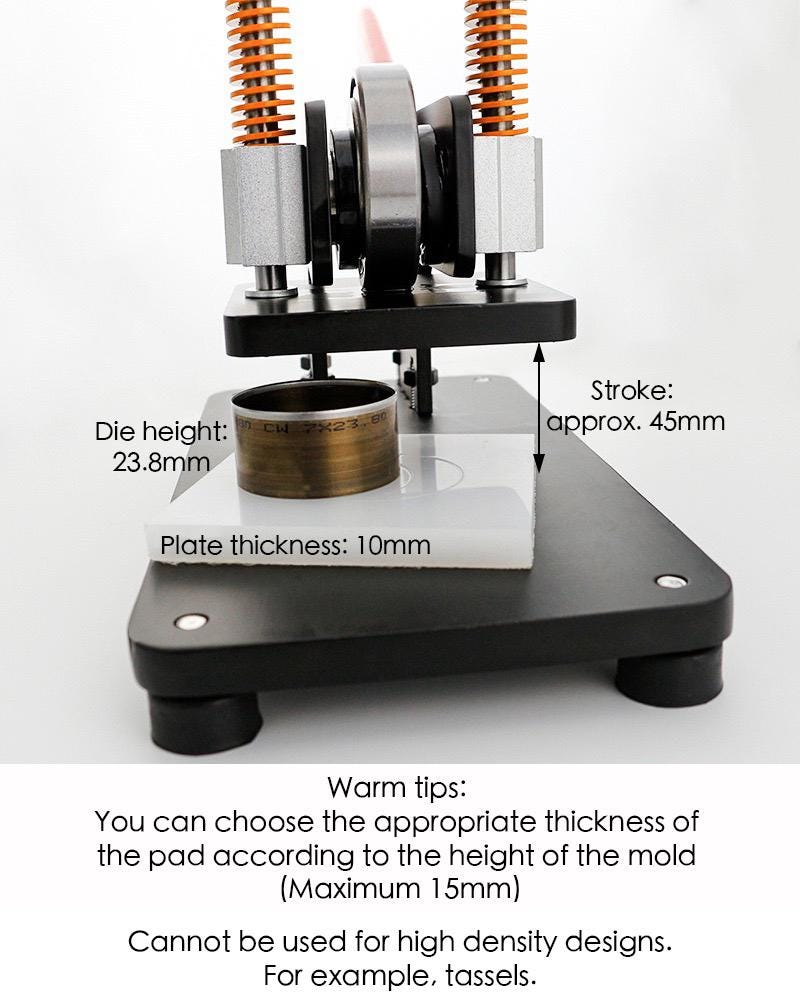 Mini Manual Die-cutting Machine, Rocker Model Knife and Die Leather ...