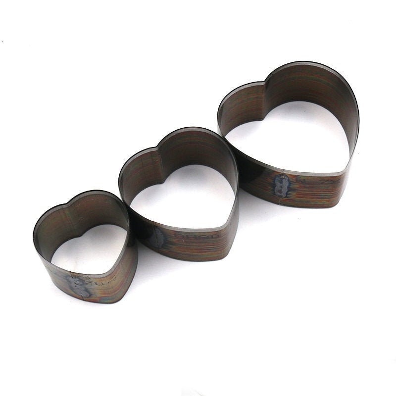 Custom Heart Steel Leather Cutting Die Heart Design Leather - Etsy