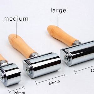 Leather Roller,flatten Leather Tool,26mm, 60mm, 100mm Width Roller ...
