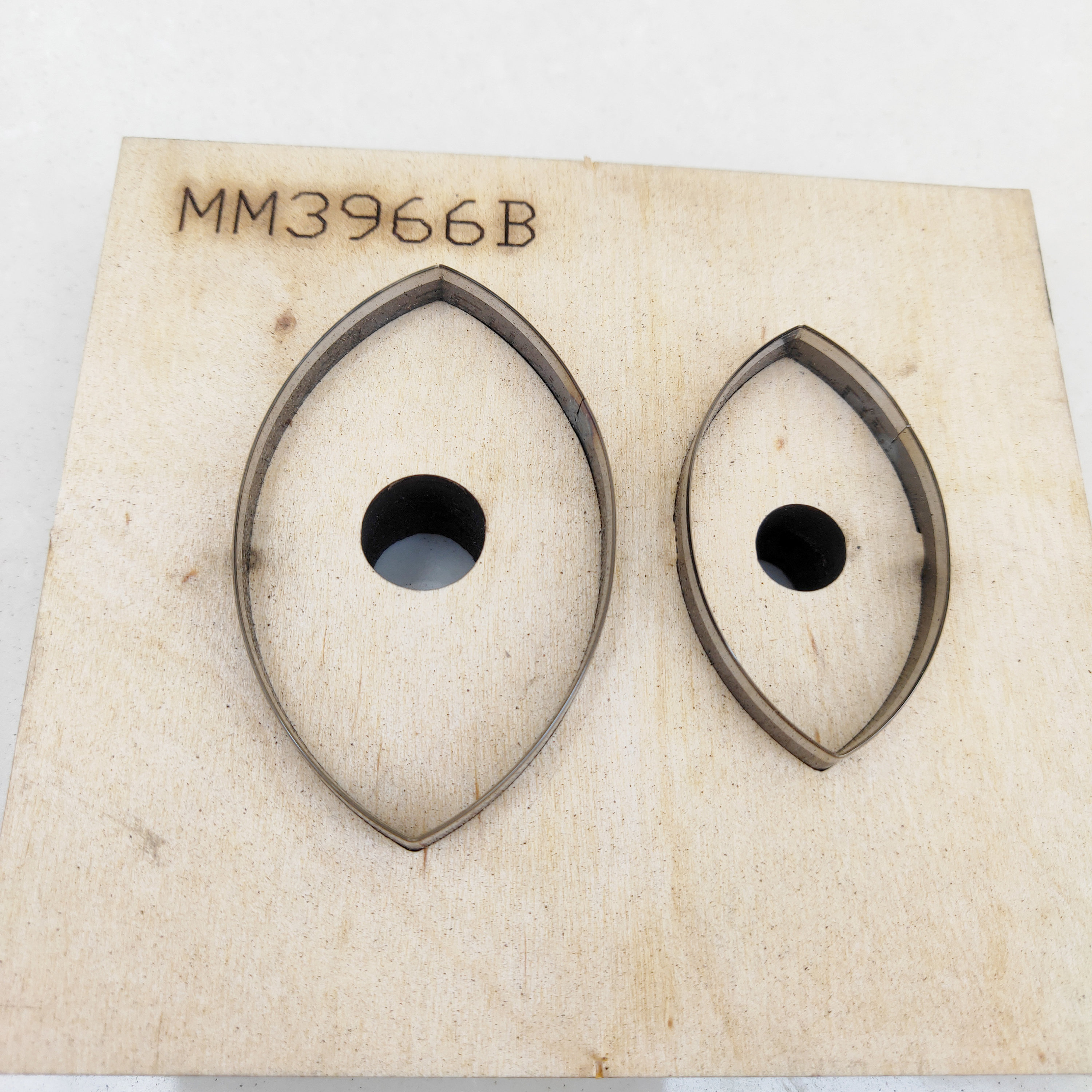 Triangle Leather Cutting DieIrregular Shape Custom Size | Etsy