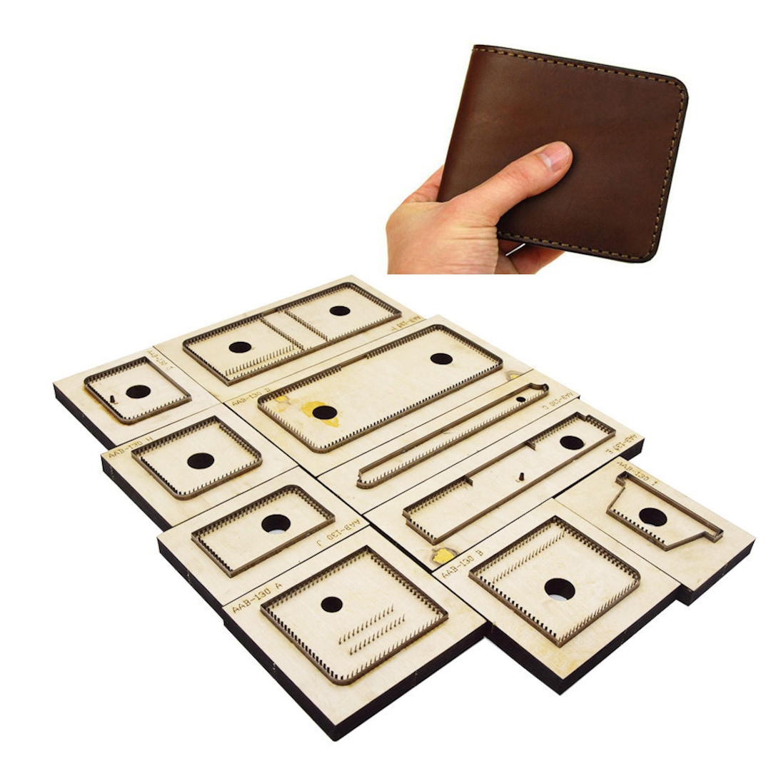 Wallet Custom Leather Punch Die Set,men's Wallet Leather Cutting Die ...