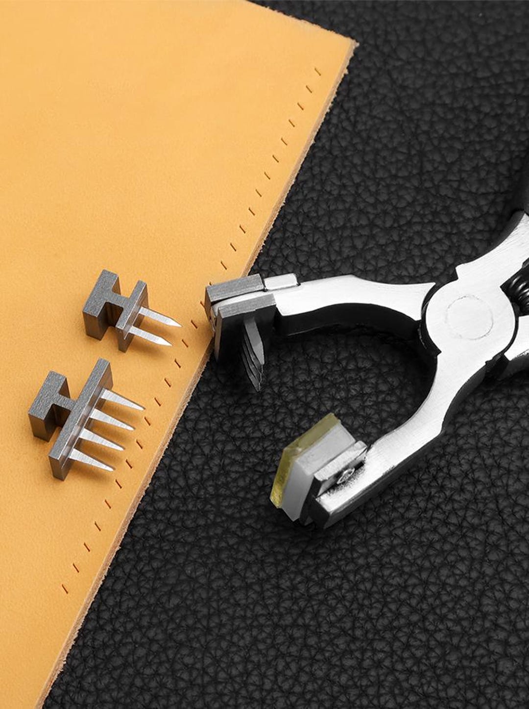 Handmade Leather DIY Spacing 4mm Diamond Cut Oblique Flat Cut, Silent ...