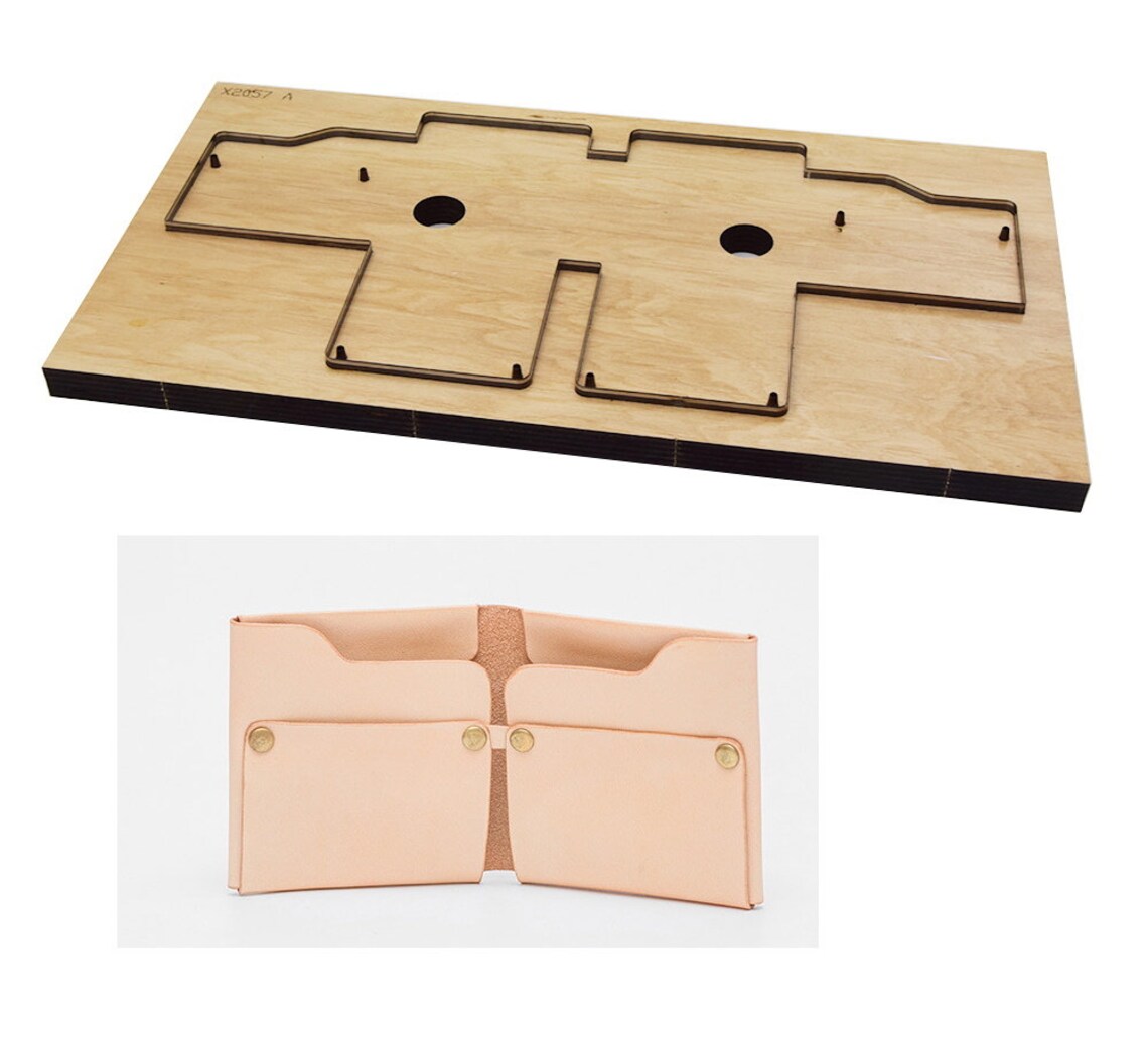 Wallet Custom Leather Cutting Die Cut Moldpurse Leather Punch - Etsy