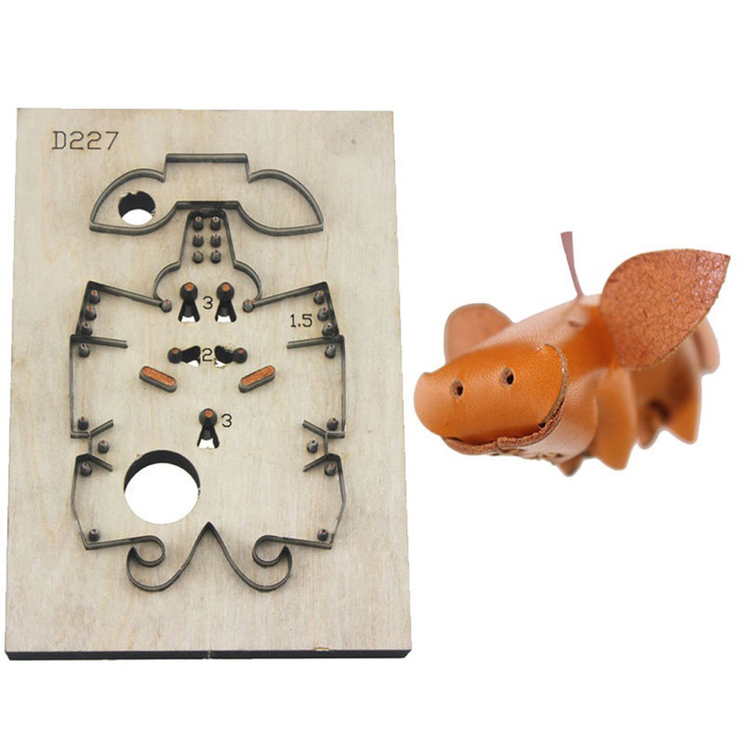 Pig Ornaments Leather Cutting Die Cut Mold Custom,diy Cute Pig Shape ...