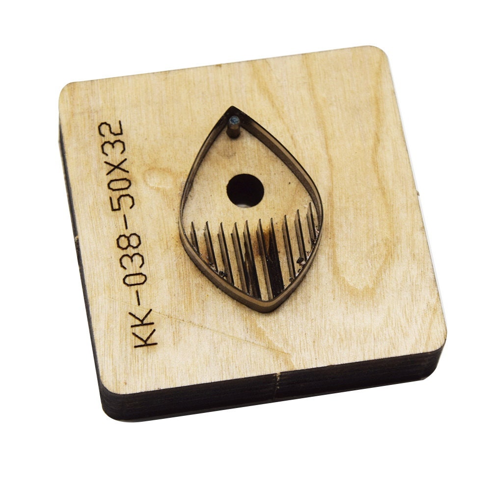 Custom Steel Rule Die Cutter Oval Tasselleather Punch Die Cut | Etsy