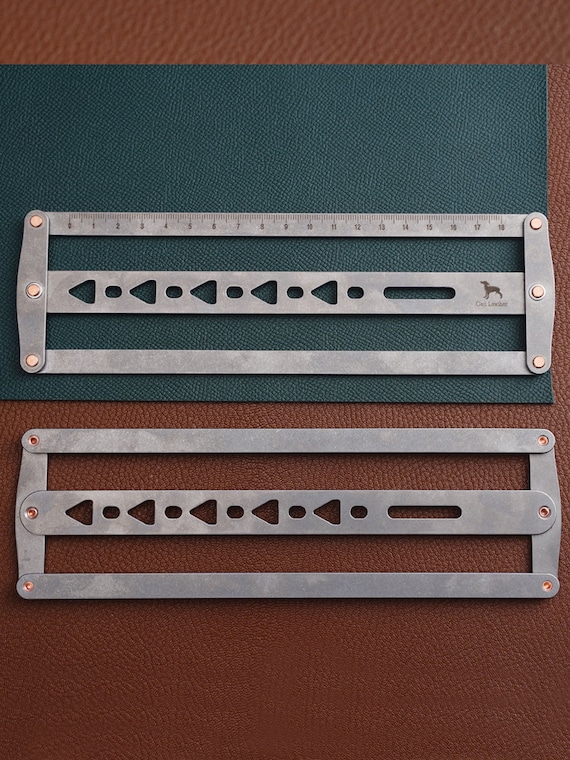 Belt-assisted Positioning Punch Ruler Belt Ruler Leather | Etsy