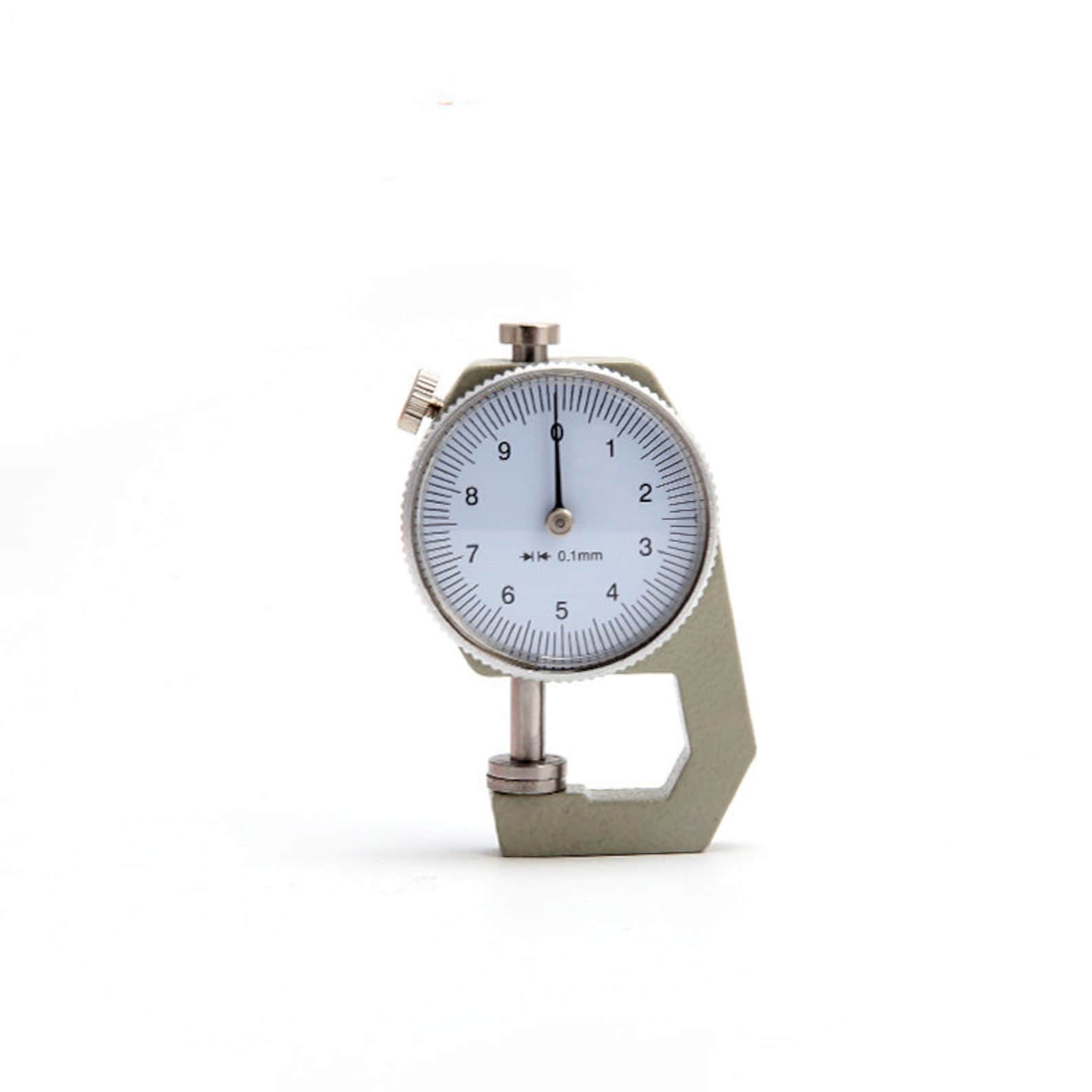 Measure Dial Thickness Gauge Leather 0 to 10mm,0.1mm Precision Leather ...