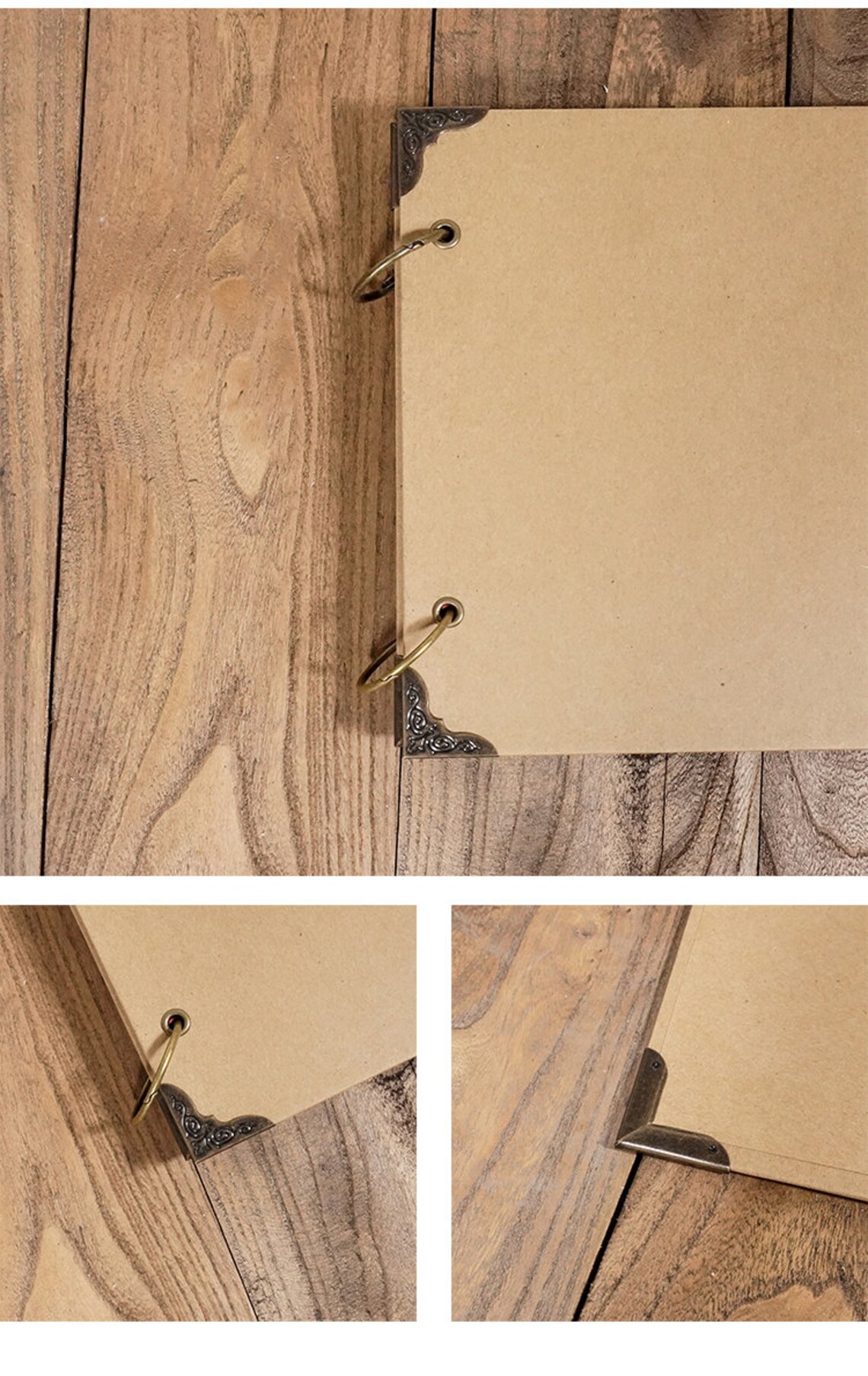 Classic 4 cover engraving photo albumsScrapbook AlbumVintage | Etsy