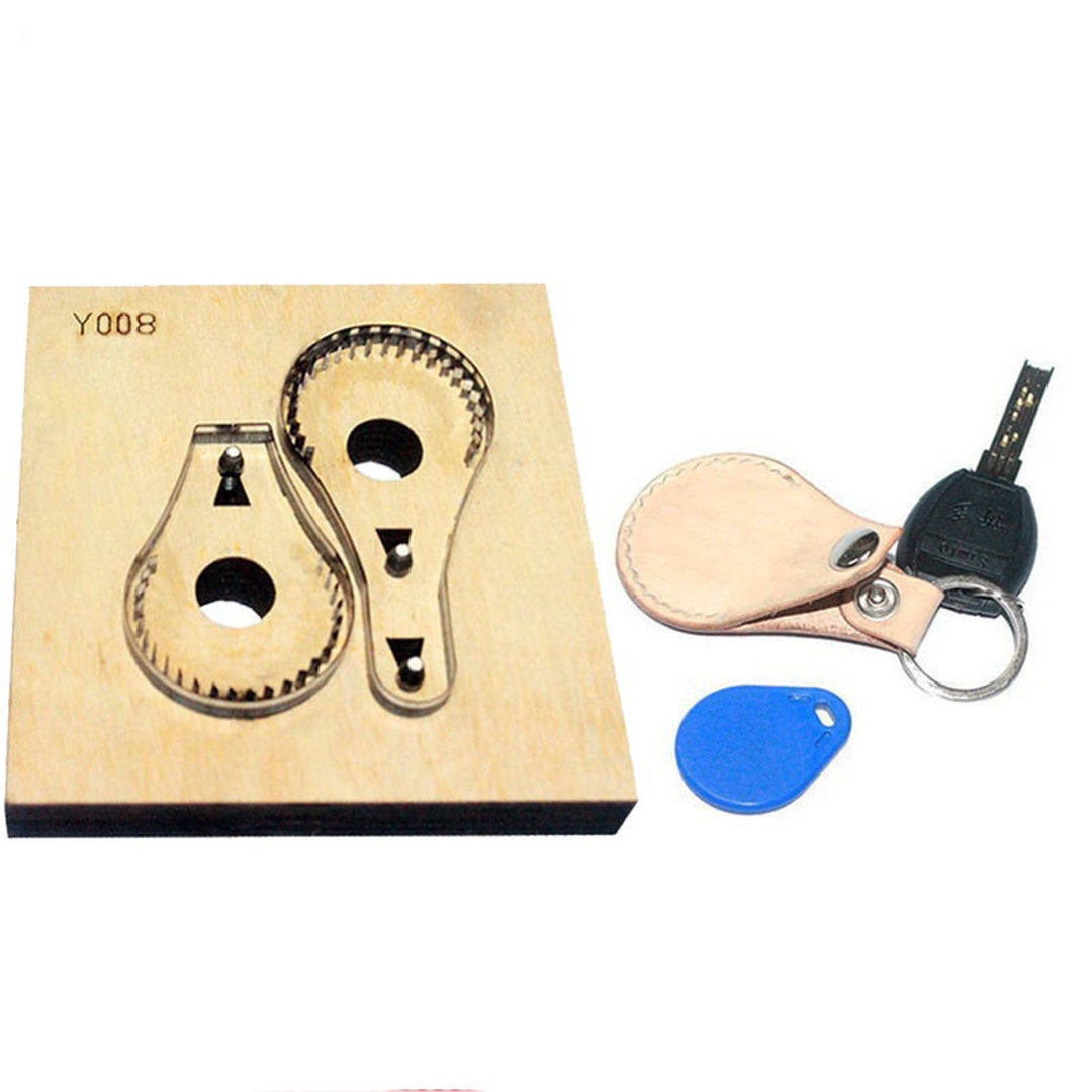 Keychain Leather Cutting Die Cut Mold, Leather Punch Die Set,leather ...