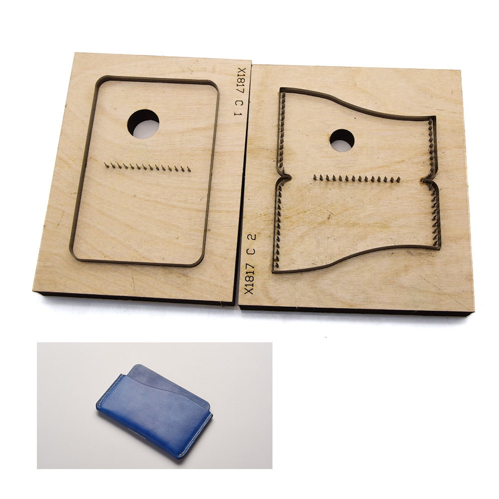 Custom Card Bag Leather Punch Die Setcoin Purse Leather - Etsy