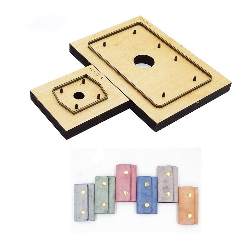 Leather Key Case Cutting Die Cut Mold Customdiy Leather Punch - Etsy