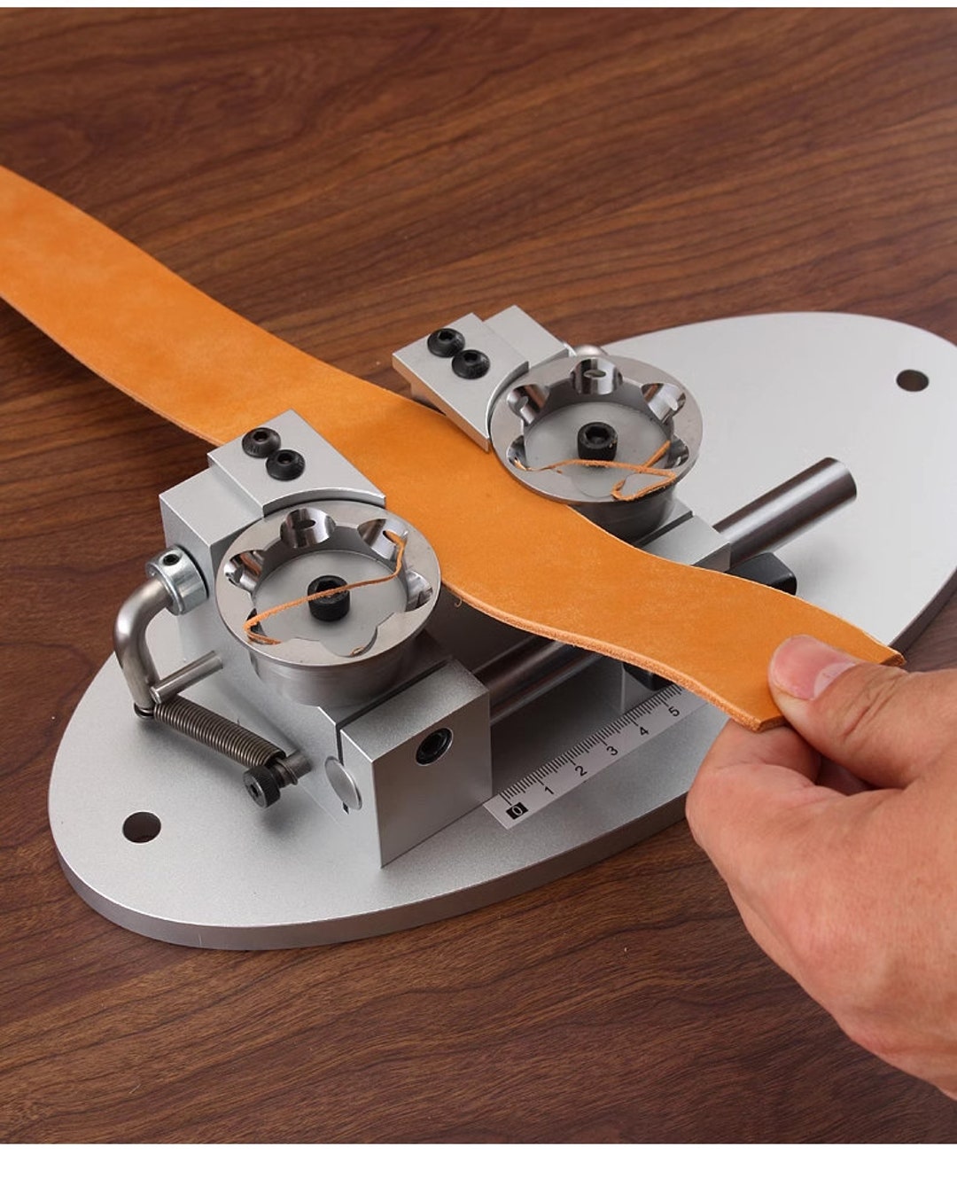 Professional Belt Fast Edging Machine, Leather Craft Belt Size Edge ...