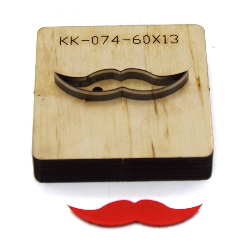 Mustache Leather Cutting Diecustom Moustache Leather Punch | Etsy