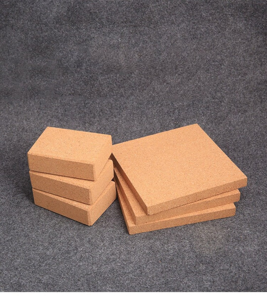 DIY Handmade Leather Tool Thick Cork Pad, High-density Compression Anti ...