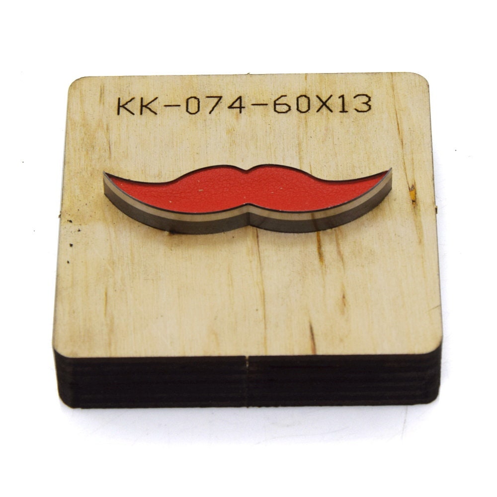 Mustache Leather Cutting Diecustom Moustache Leather Punch | Etsy