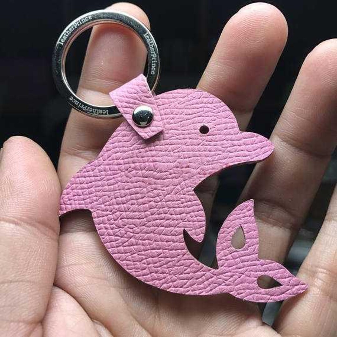 Lovely Dolphin Leather Cutting Die, Fish Leather Punch Die Cut Mold ...