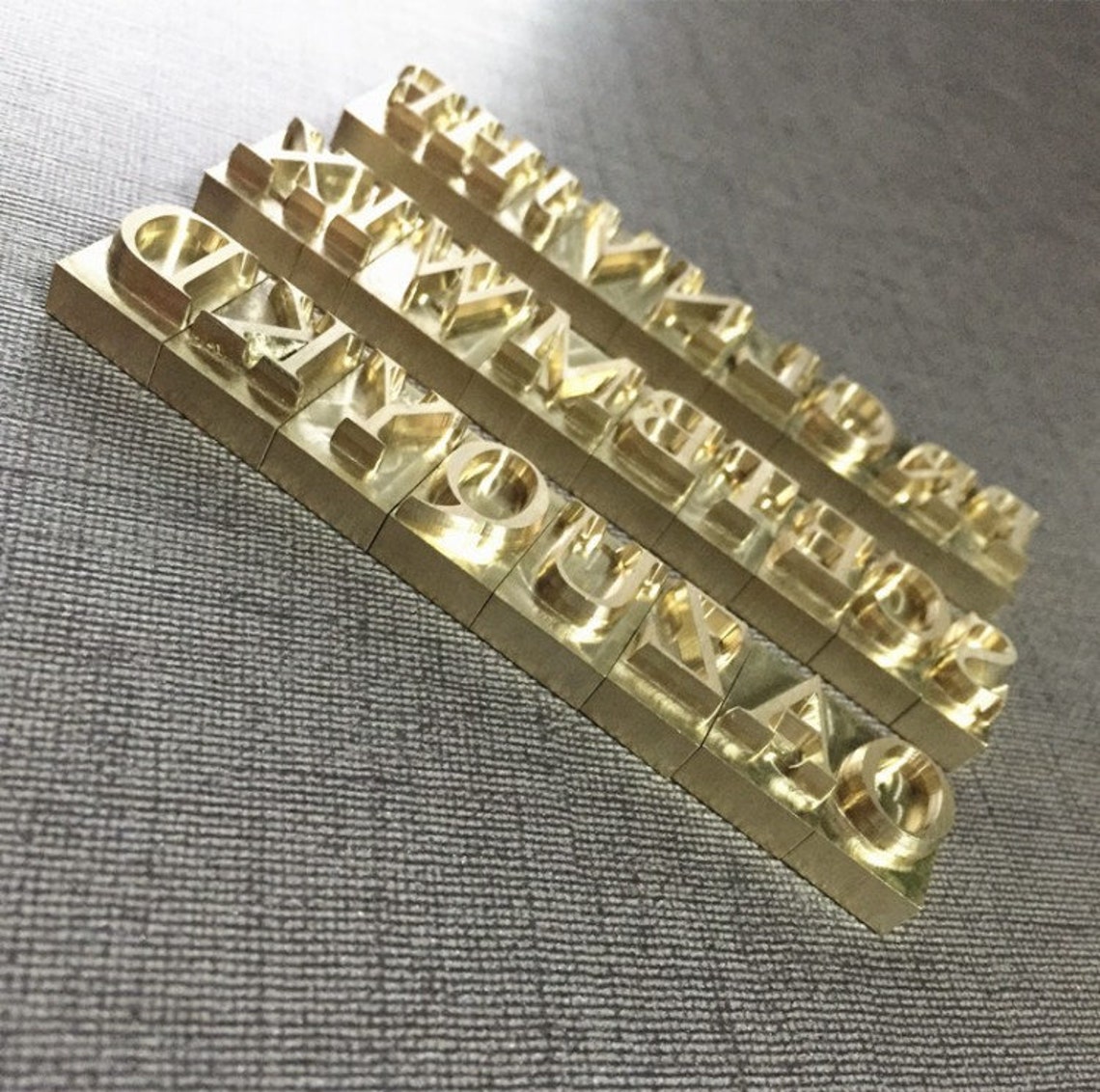 Custom Interchangeable Leather With Logo Stamp Set - Etsy