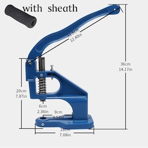 Hand Press Machine for Grommets,diy Hand Press Button Machine, Eyelets ...