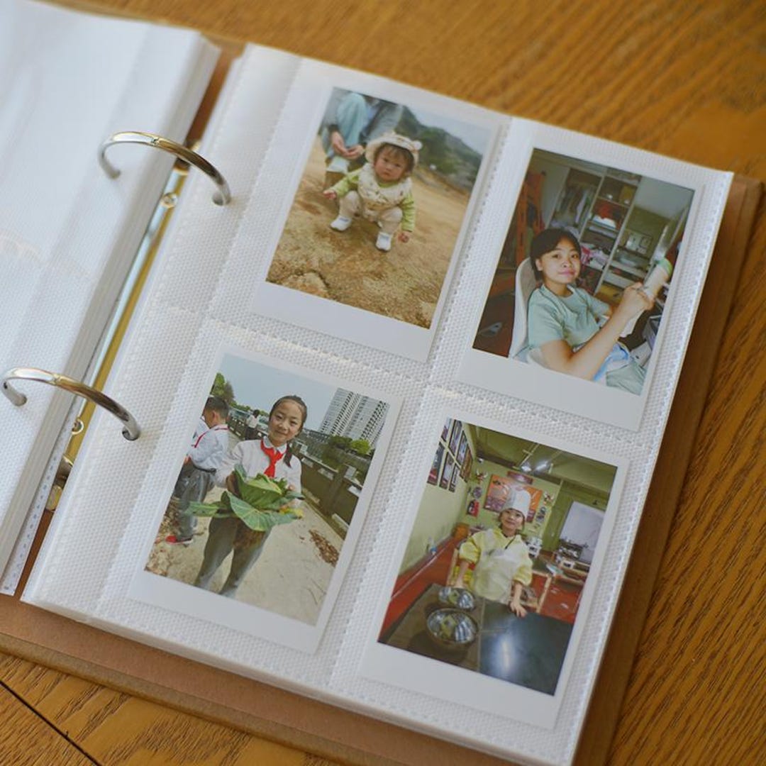 3-inch Pocket Photo Album, Vertically Inserted, Polaroid Mini Storage ...