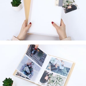 Translucent Cover Flip Film Photo Album,80/160 Photos Collection Album ...