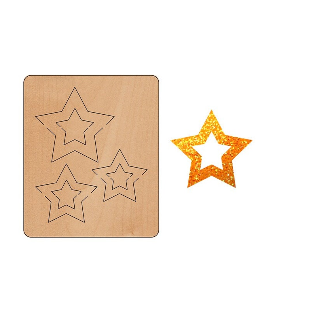 Hollow Out Stars Punch Die Cut Mold,combining Stars Earring Leather ...