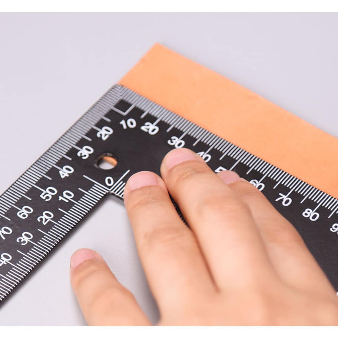 Double-sided Scale 3CM Wide Steel Square Rulertools for - Etsy