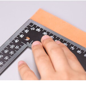 Double-sided Scale 3CM Wide Steel Square Ruler,tools for Measuring ...