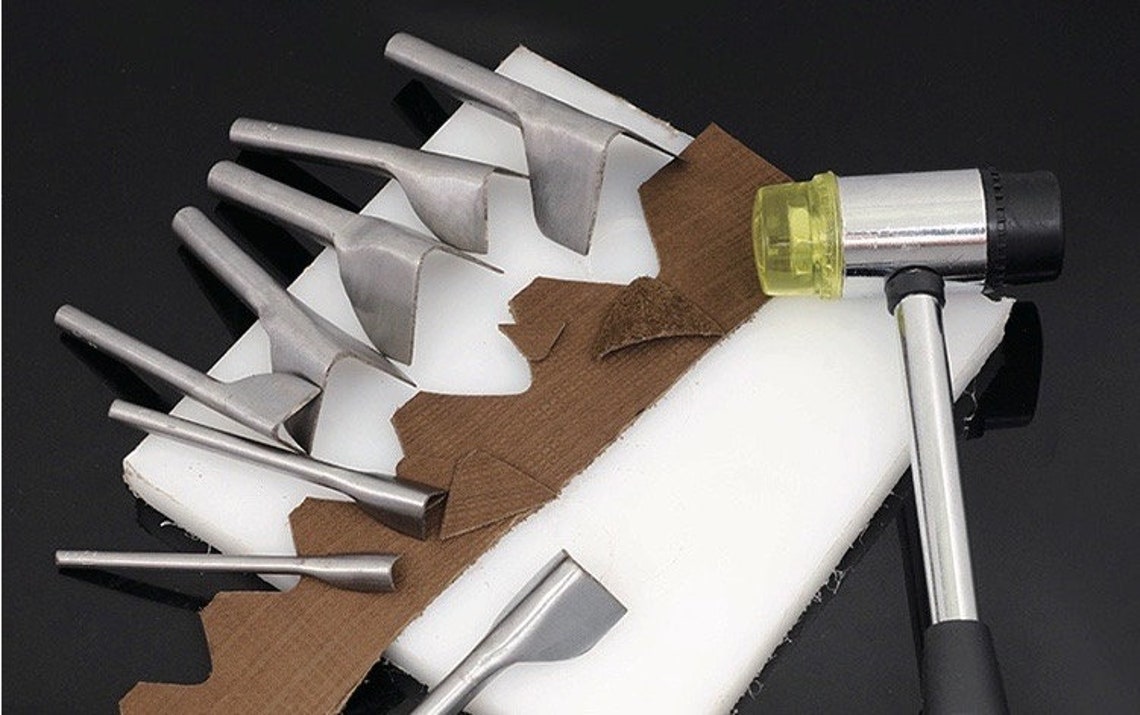 Multiple Sizes DIY Leather Cutterv Shape Corner Punch Leather | Etsy