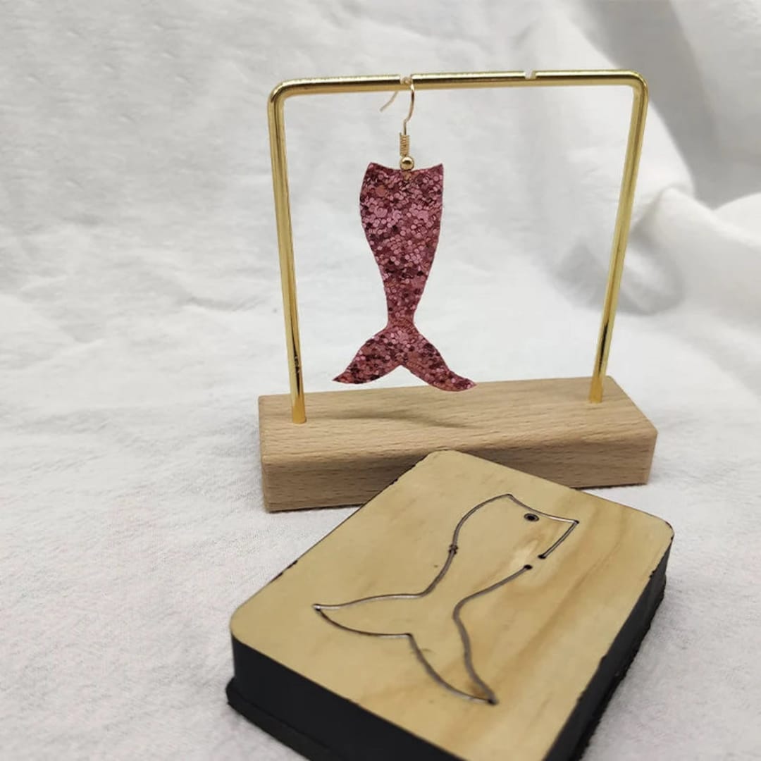 Fish Tail Leather Cutting Die,mermaid Tail Leather Punch Die Cut Mold ...