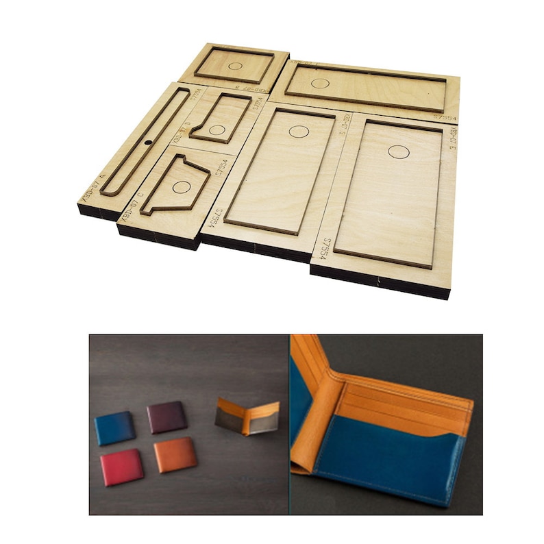 Wallet Shape Leather Punch Die Cuts Set,custom Leather Cutting Die Cut ...