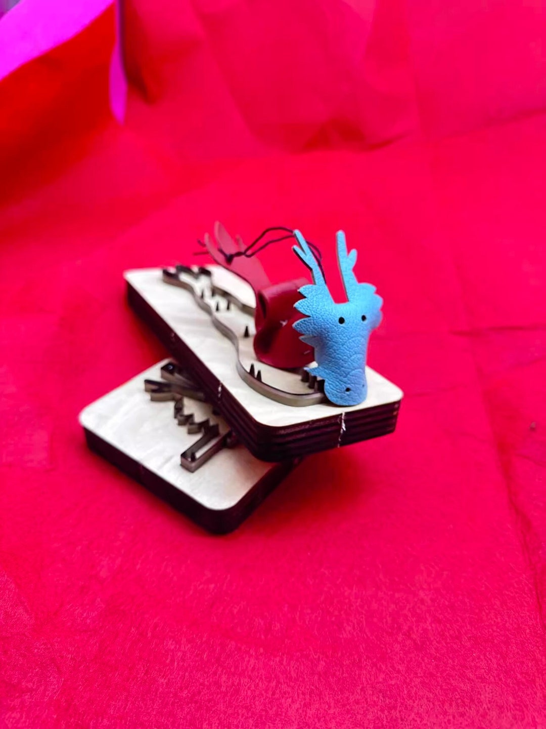 Dragon Custom Size Leather Punch Die Cut Mold, Dragon Keychain Leather ...