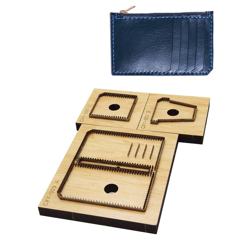 Long Wallet With Zipper Custom Leather Punch Die Set,leather Cutting ...
