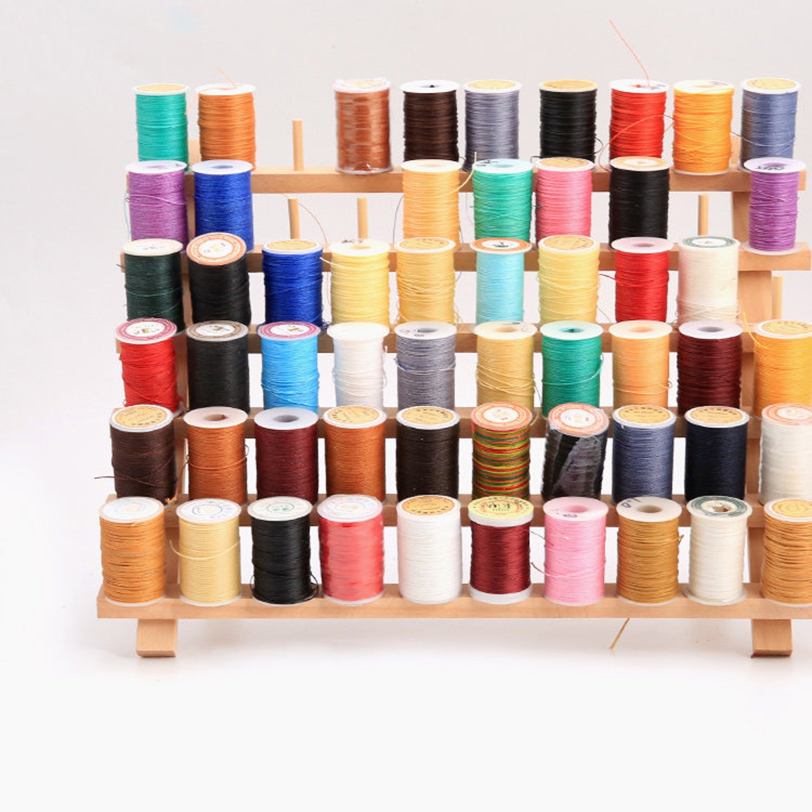 Leathercrafts Beech Tools Holder for Wax Line,wooden Leather Tool ...